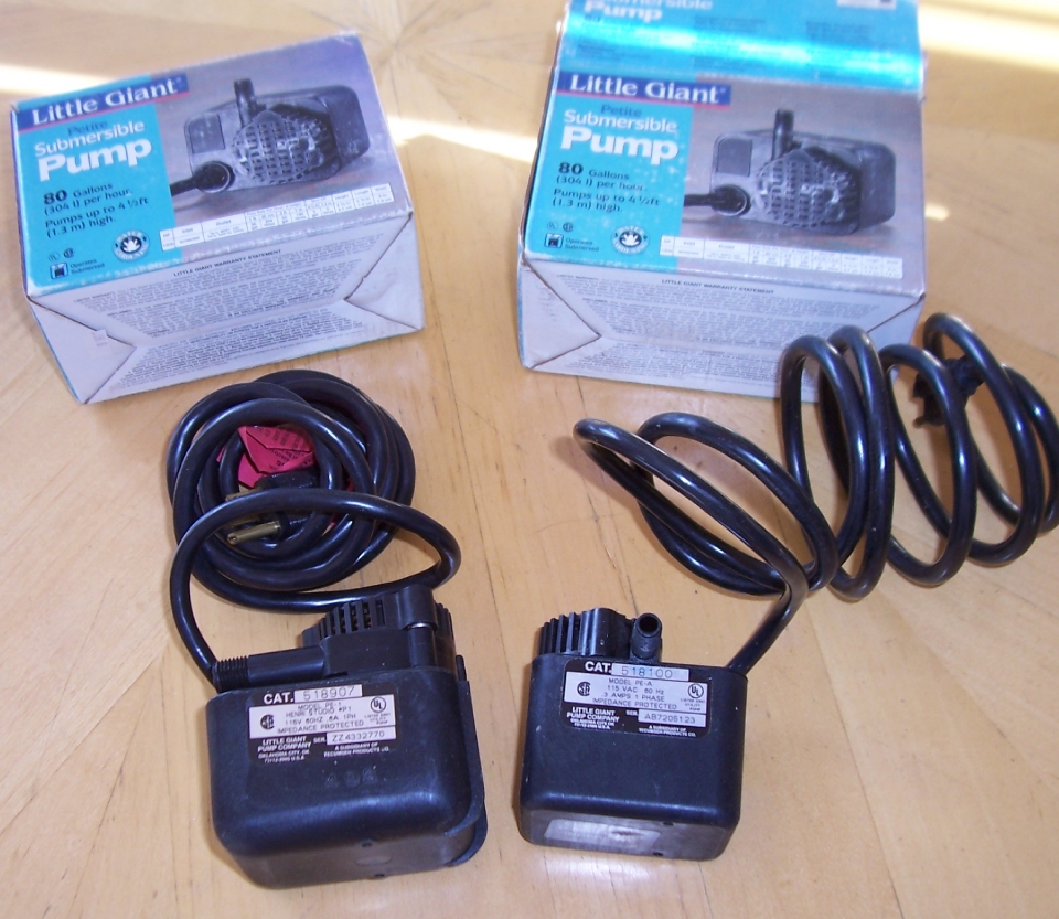 Little Giant Submersible Mini Pumps